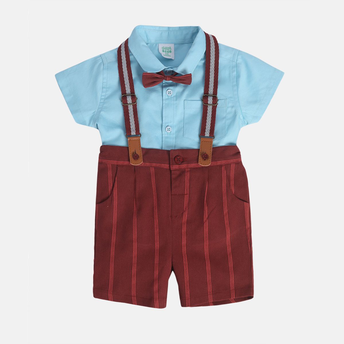 Boys Red Coordinate Set – MiniKlub.in